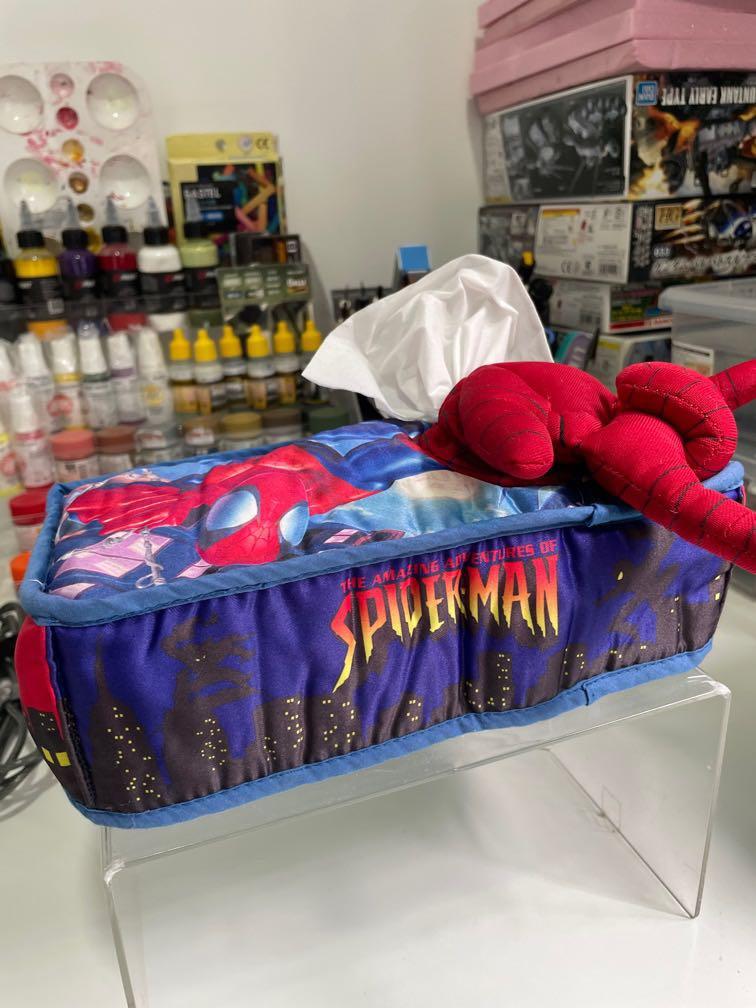 Tissue Box Universal Studio Japan Spiderman Vintage Original, Hobbies ...