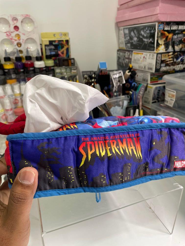 Tissue Box Universal Studio Japan Spiderman Vintage Original, Hobbies ...