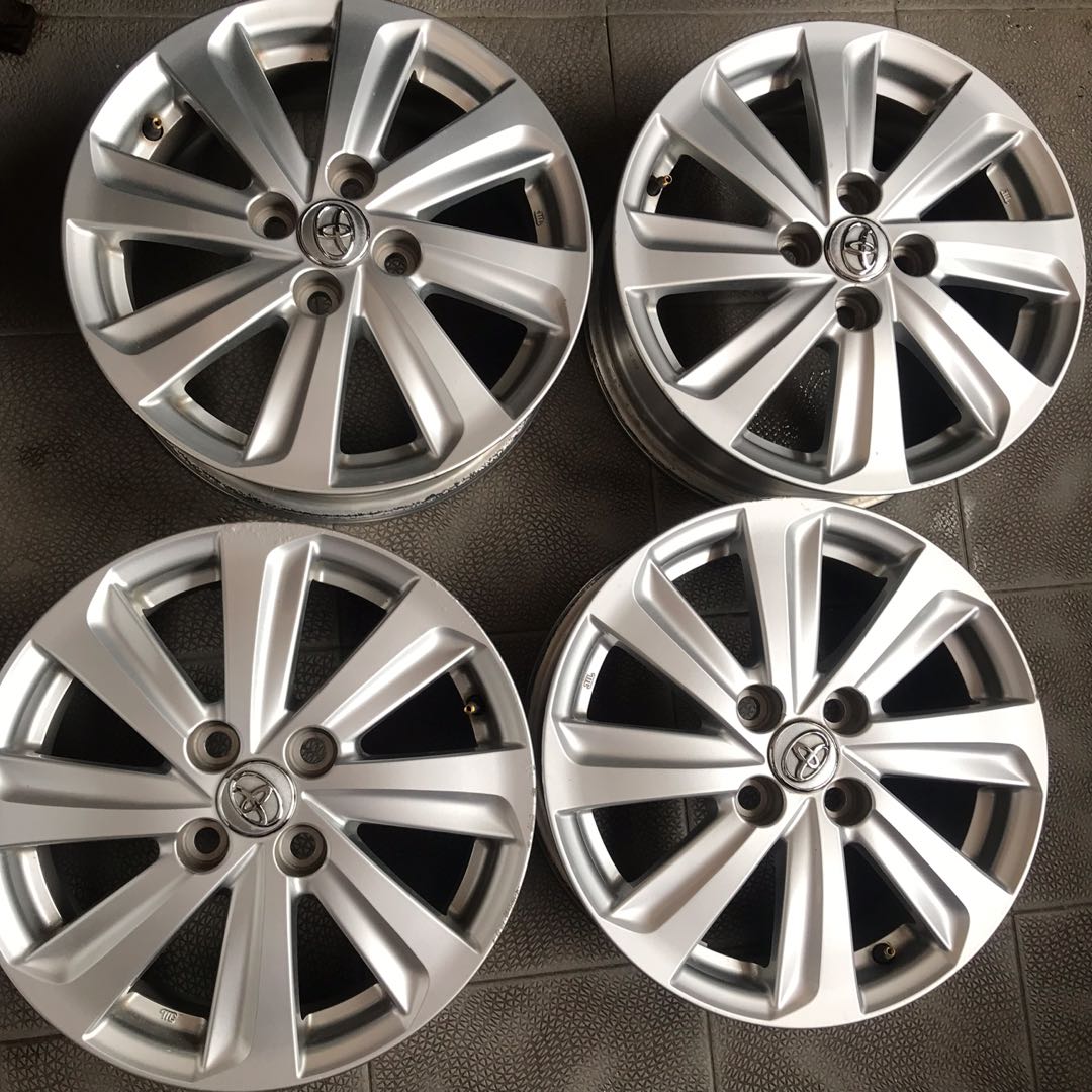 Toyota Vios Mags 15", Car Parts & Accessories, Mags and Tires on Carousell