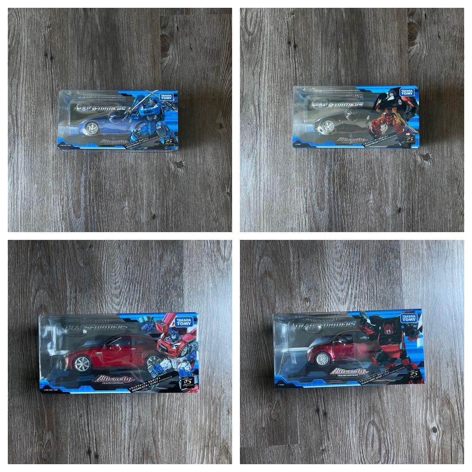 Takara Tomy Transformers Alternity Nissan Fairlady Megatron, Nissan GTR ...