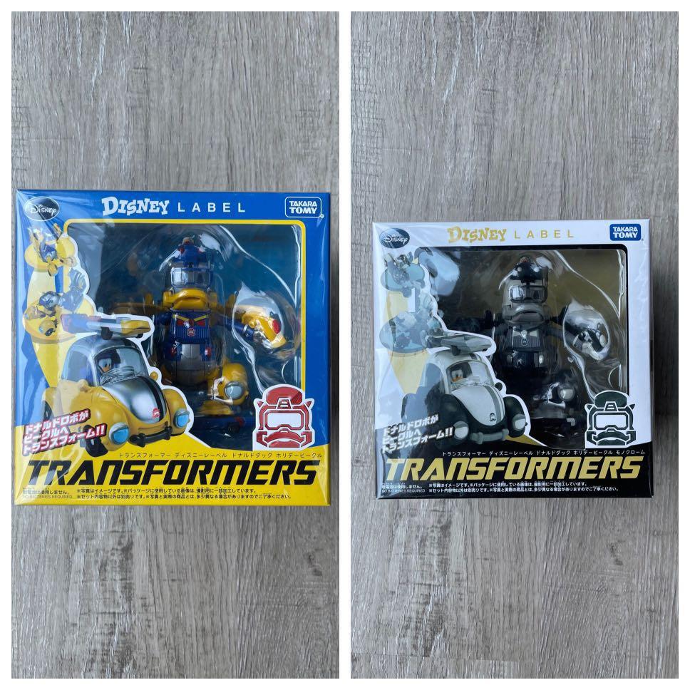 Takara Tomy Transformers Disney Mickey Mouse and Donald Duck, Hobbies ...