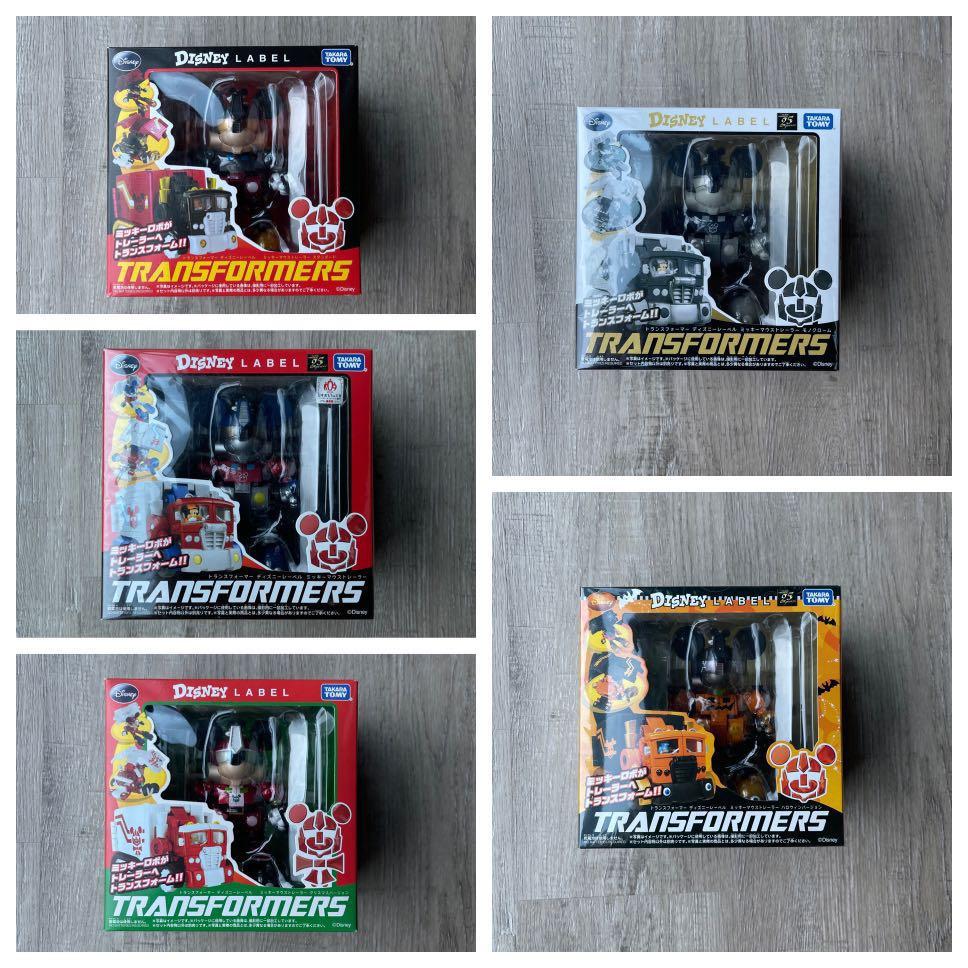 Takara Tomy Transformers Disney Mickey Mouse and Donald Duck, Hobbies ...