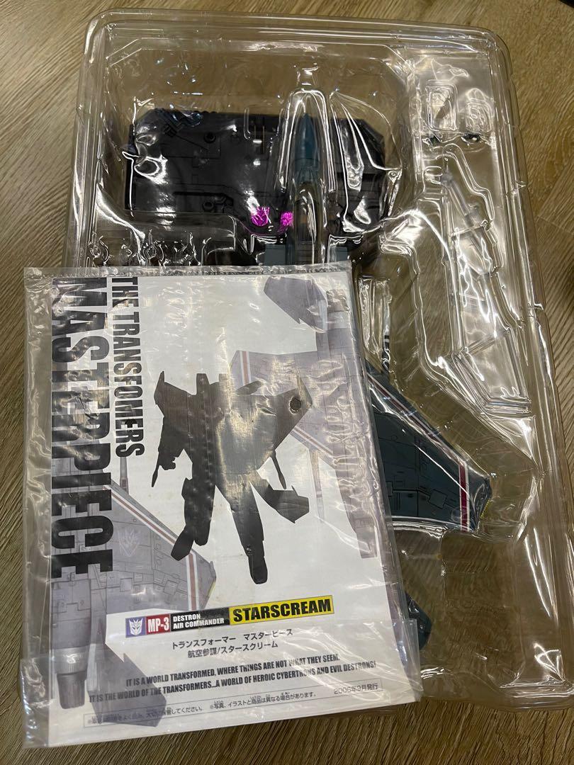 Transformers Masterpiece Starscream MP-3 Takara Tomy, Hobbies & Toys ...