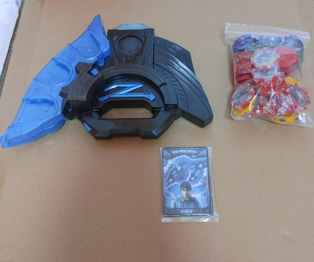 Ultraman Z DX z riser + 4 access card + 51 ultra medal set, Hobbies ...