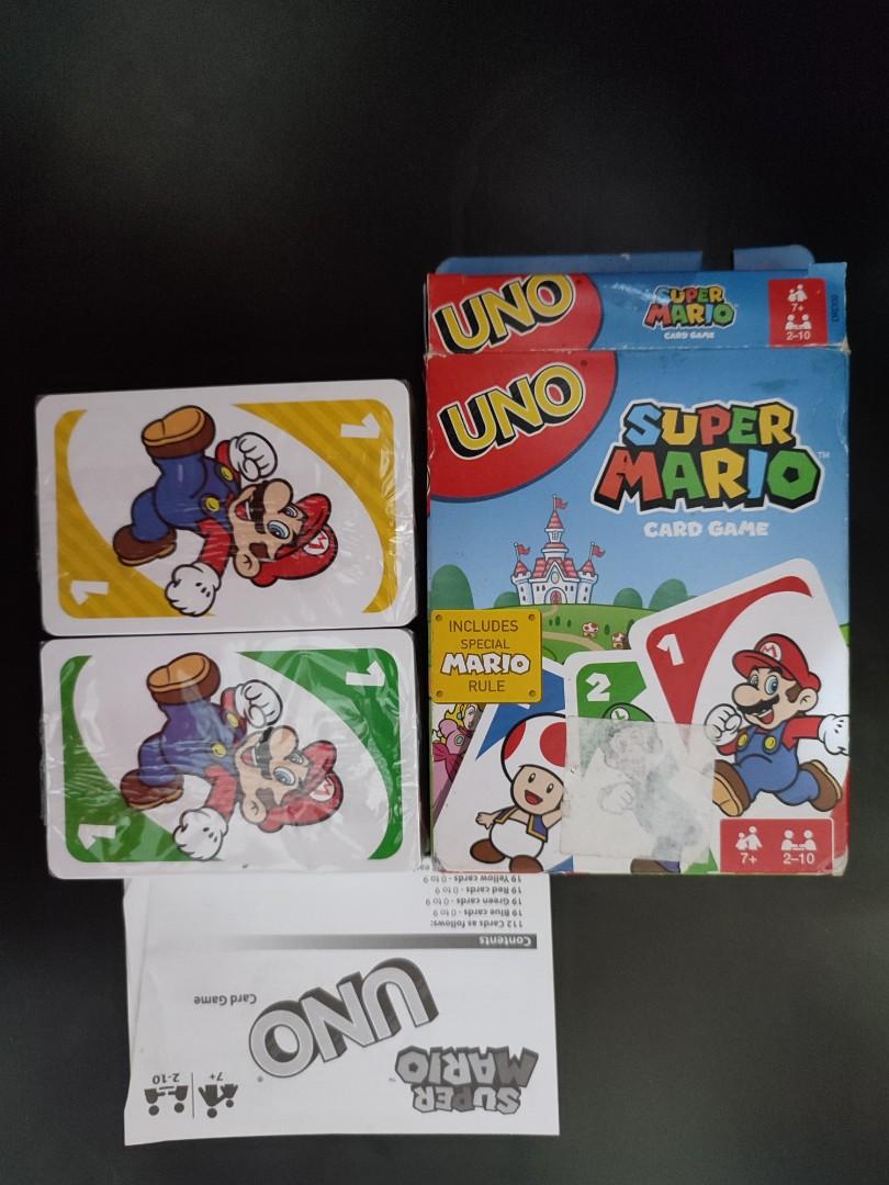 Uno Cards Super Mario Edition, Hobbies & Toys, Toys & Games on Carousell