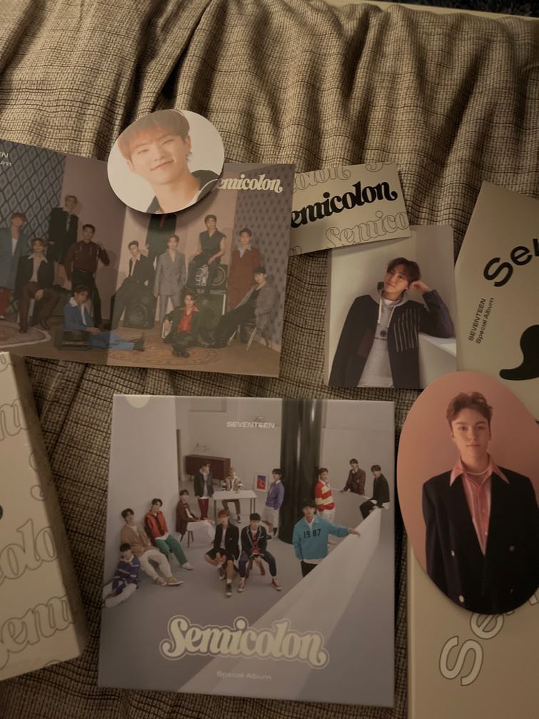 unsealed svt semicolon album, Hobbies & Toys, Memorabilia ...