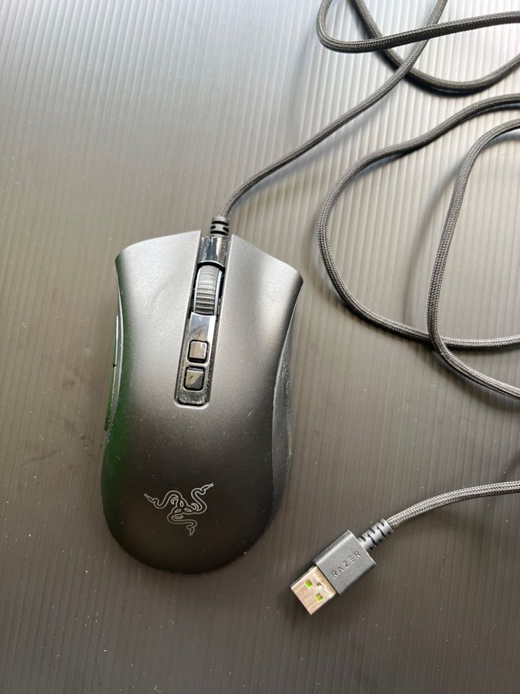USB Razer Deathadder Black Mouse, Computers & Tech, Parts & Accessories ...