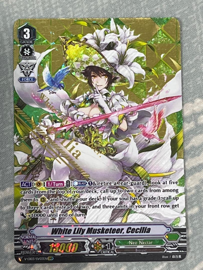 Vanguard White Lily Musketeer, Cecilia SVR, Hobbies & Toys, Toys & Games on Carousell