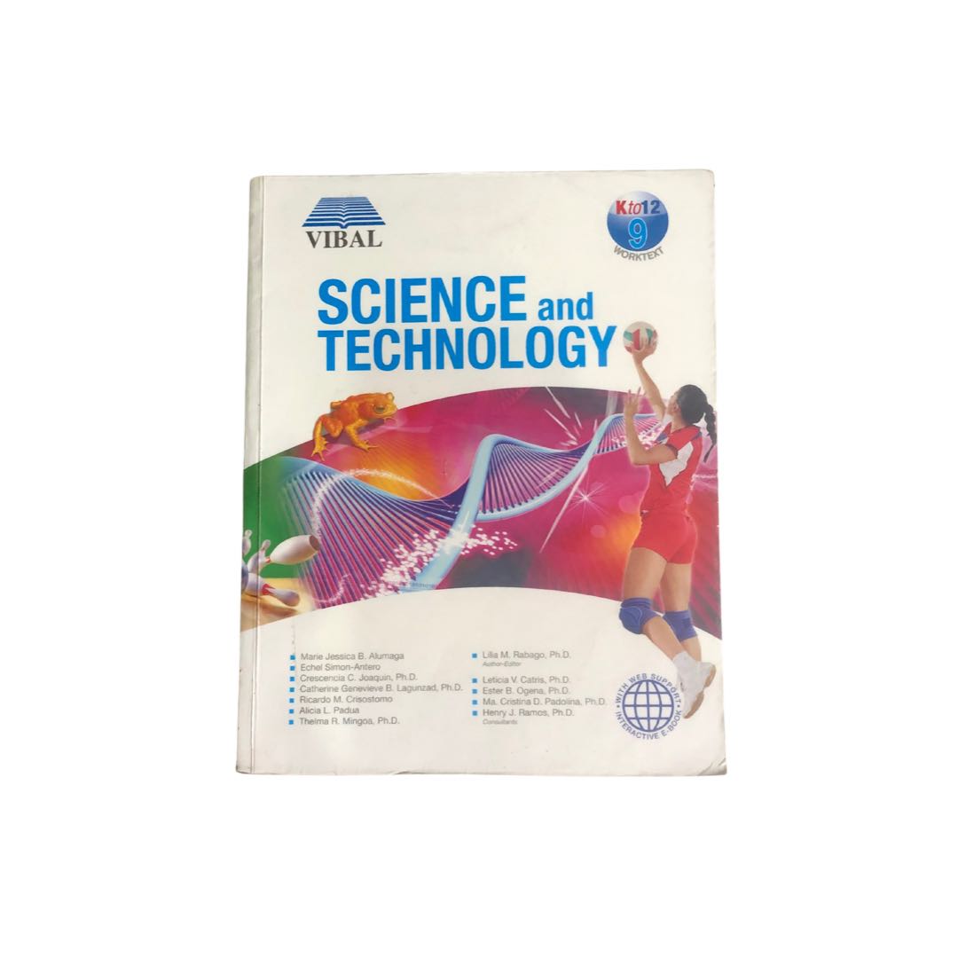 VIBAL Science and Technology Grade 9, Hobbies & Toys, Books & Magazines, Textbooks on Carousell