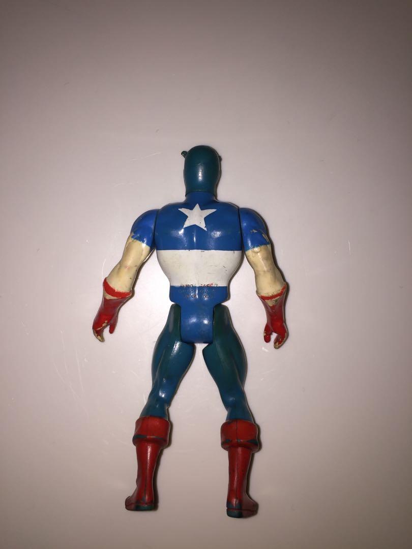 VINTAGE 1984 CAPTAIN AMERICA FIGURE, Hobbies & Toys, Toys & Games on ...