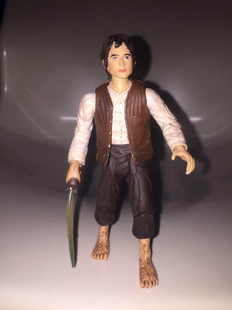 VINTAGE 2002 LORD OF THE RINGS FRODO FIGURE BY NEW LINE PRODUCTION ...