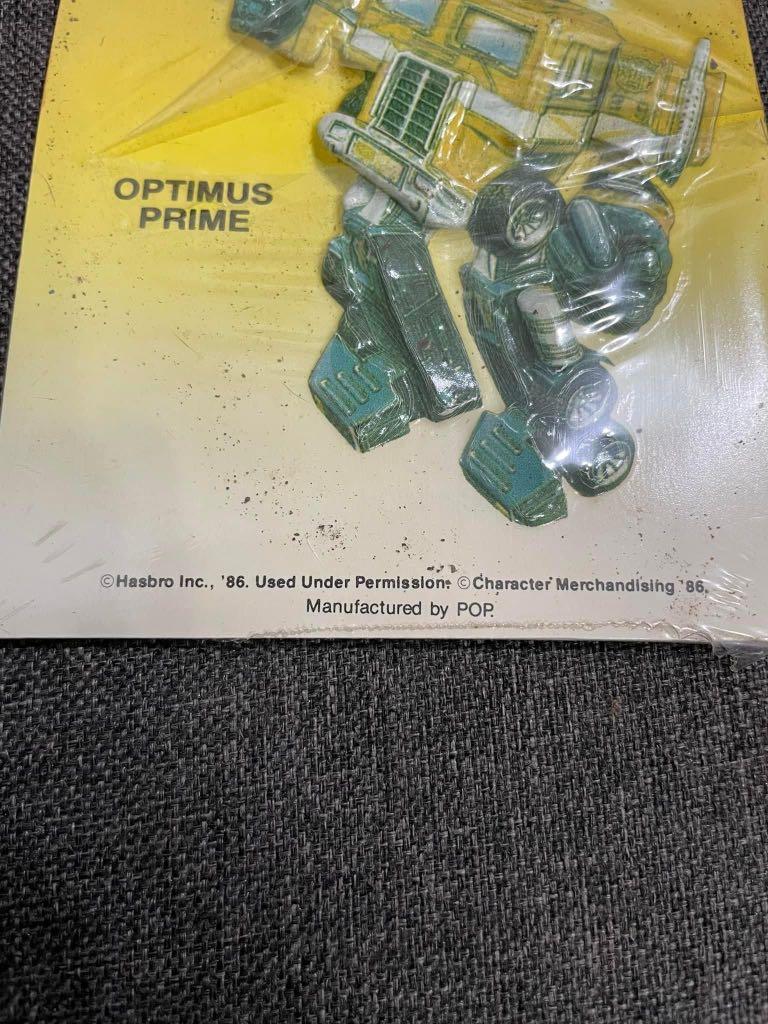 vintage 80’s transformers 3D card optimus prime springer soundwave ...