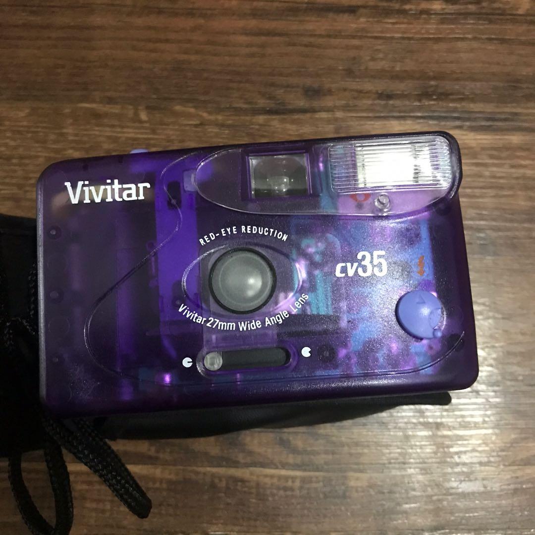 My childhood camera—the Vivitar CV35 (in that signature early-2000's ...