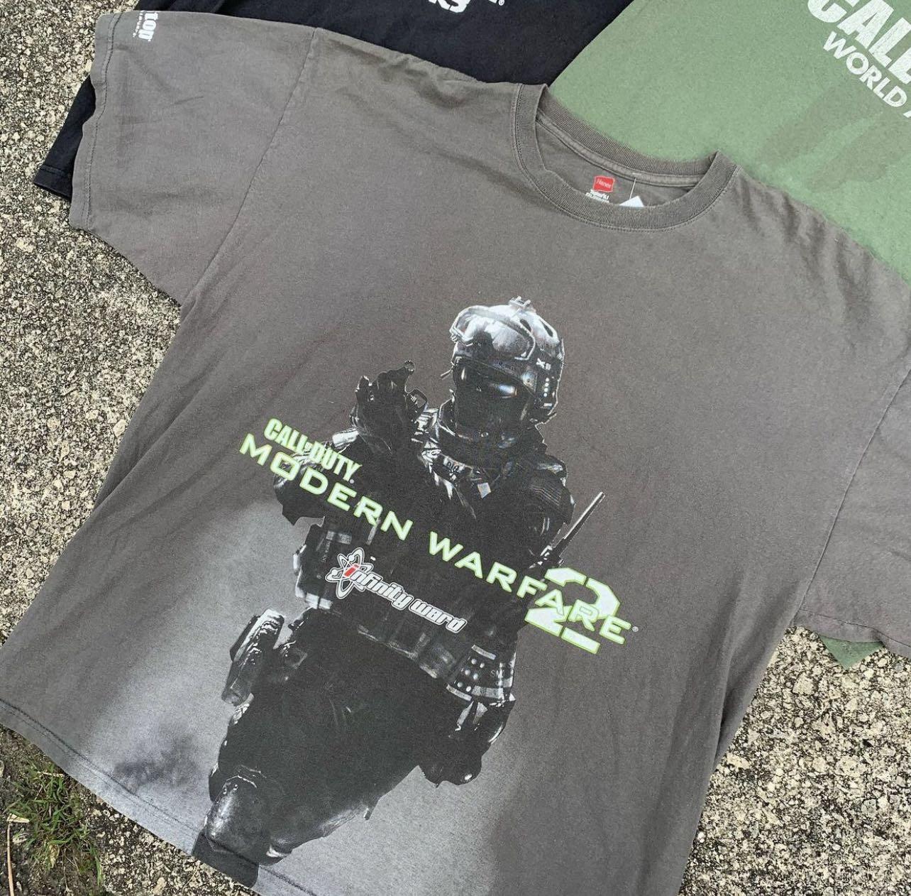 Vintage Call of Duty Modern Warfare 2 Tee, Men's Fashion, Tops & Sets ...
