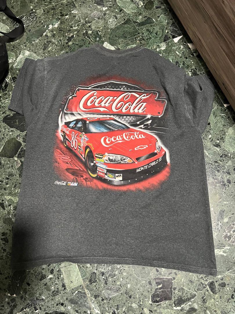 Vintage Coca Cola Racing Tee, Men's Fashion, Tops & Sets, Tshirts ...