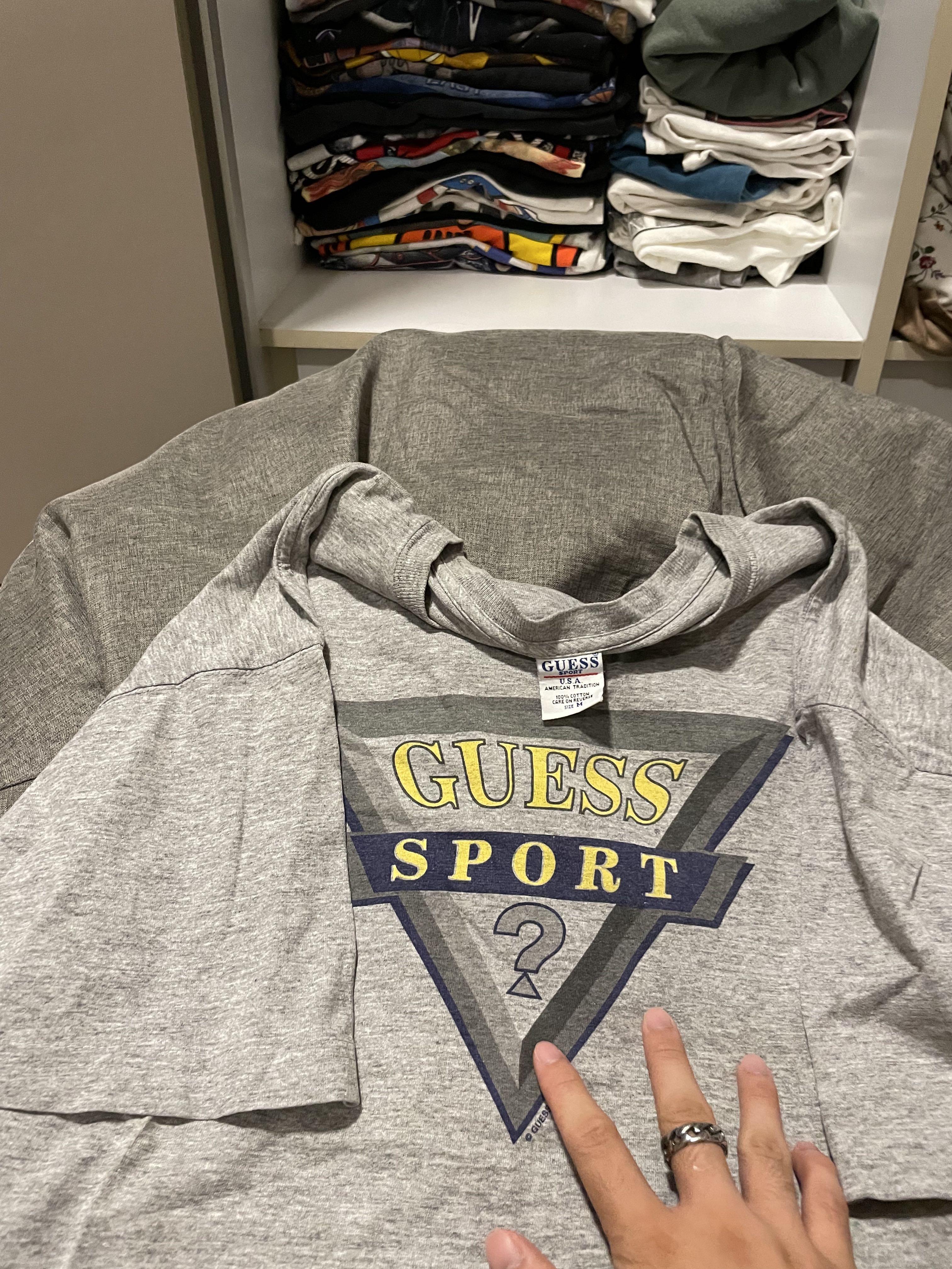 Vintage Guess Sport piece, Men's Fashion, Tops & Sets, Tshirts & Polo ...