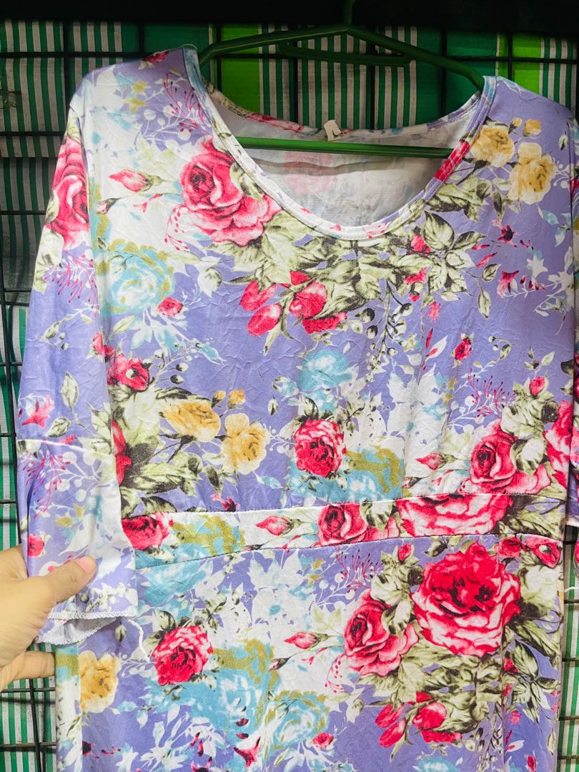 Women sleep wear dress duster pang bahay, Women's Fashion ...