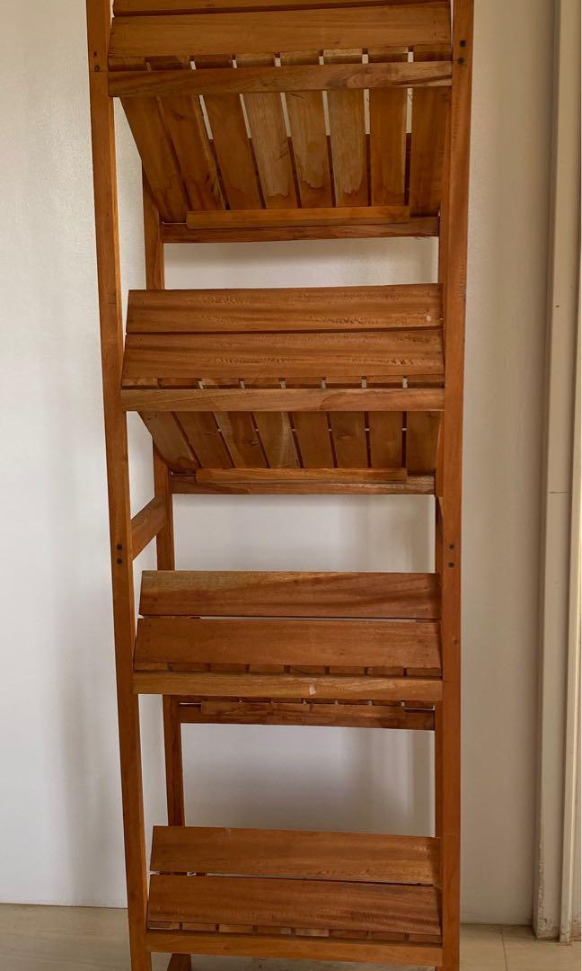 Wooden detachable crate rack/shelves, Furniture & Home Living ...