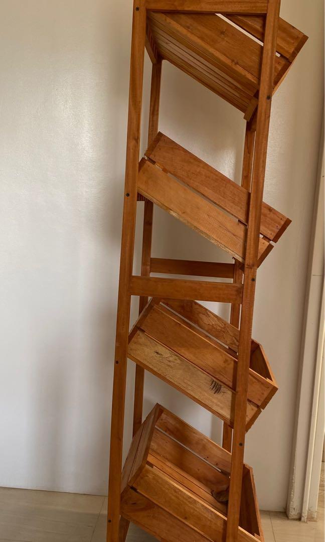 Wooden detachable crate rack/shelves, Furniture & Home Living ...