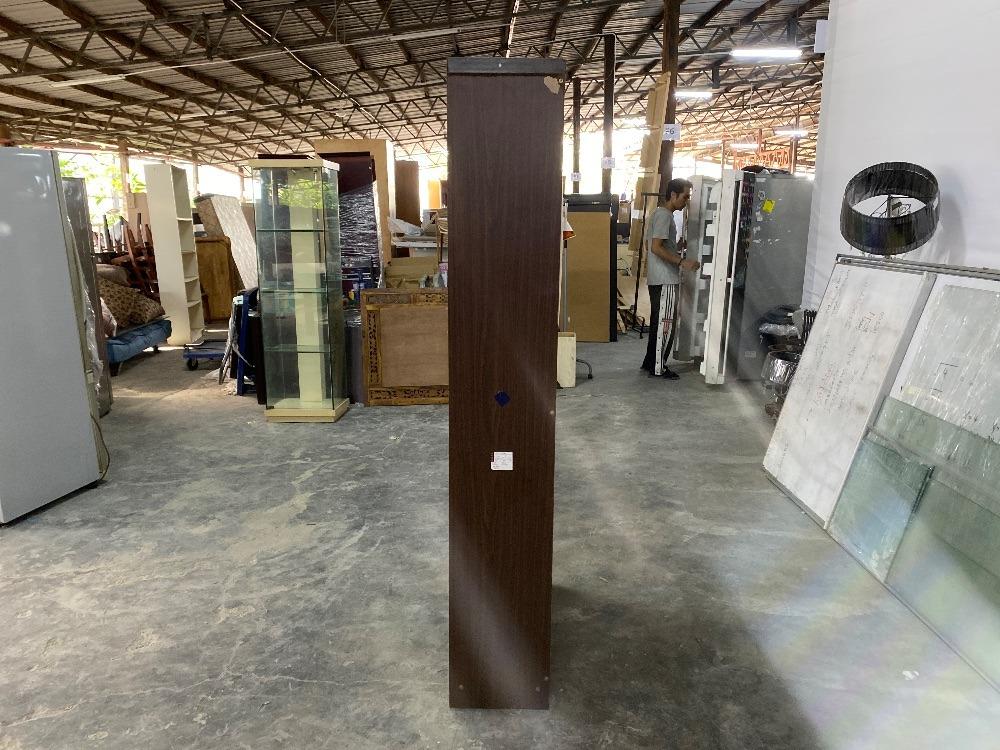 Wooden Tall Bookshelf / Rak Buku Kayu Tinggi, Furniture & Home Living ...