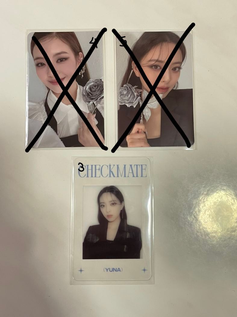 [WTT/WTS] itzy checkmate album pcs limited edition ver standard yeji ...