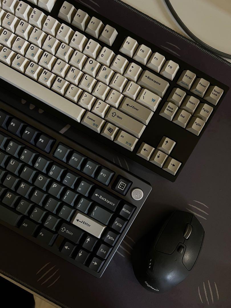 XMI 21kb Korean Hangul Blue Keycaps, Computers & Tech, Parts ...