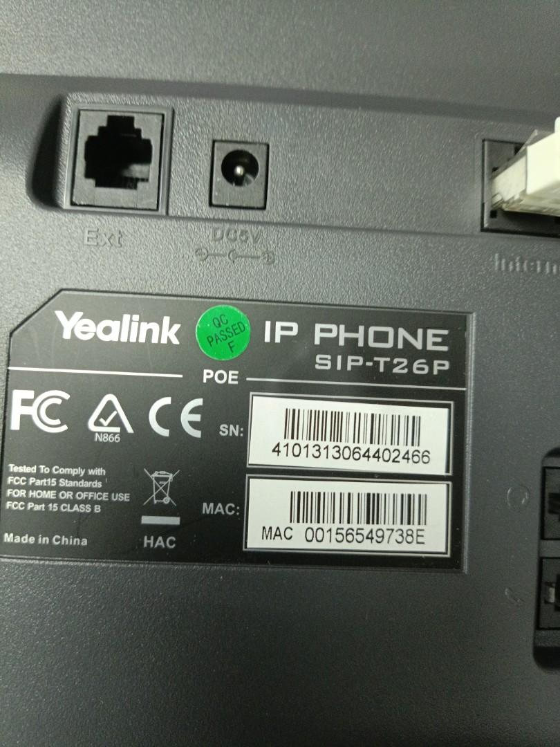 Yealink SIP Phone T26P, Mobile Phones & Gadgets, Other Gadgets on Carousell