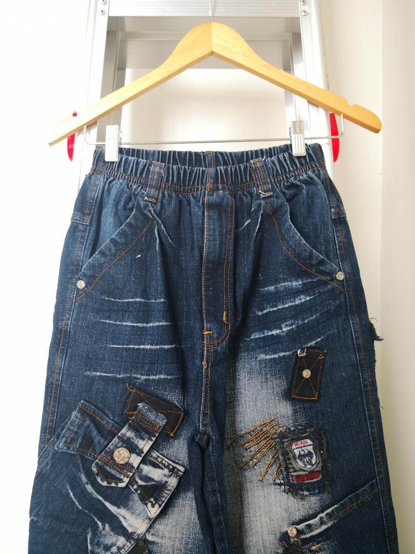 22"-26" Baggy Hard denim, Women's Fashion, Bottoms, Jeans on Carousell