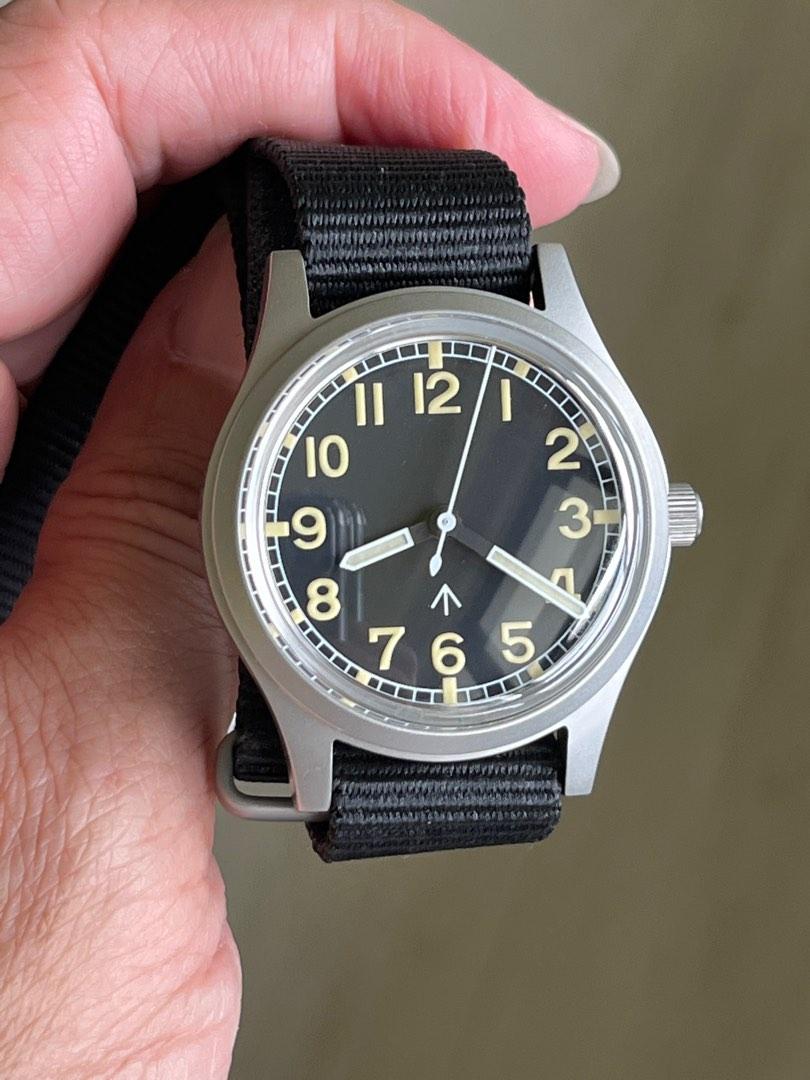 36mm automatic Seiko NH35 field watch, Men's Fashion, Watches ...