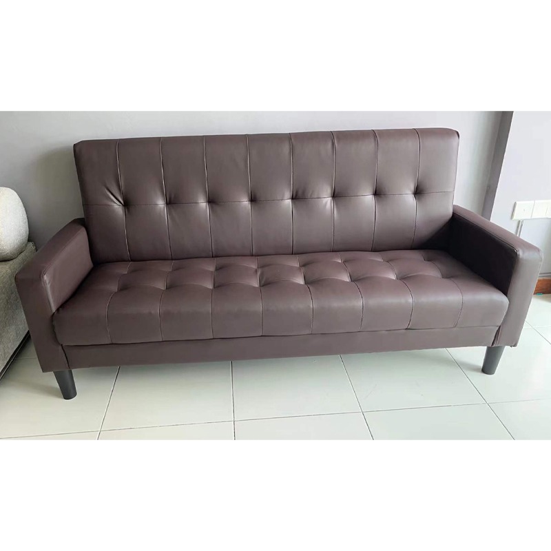 3 Seater sofa PVC Leather sofa COD & Free Delivery, Furniture & Home ...