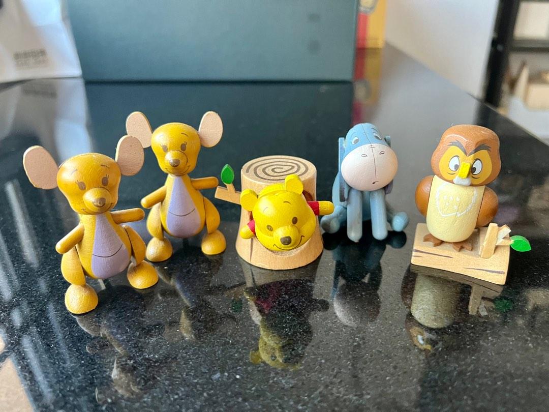 7-11 Disney Winnie the Pooh wooden figurines, Hobbies & Toys, Toys ...