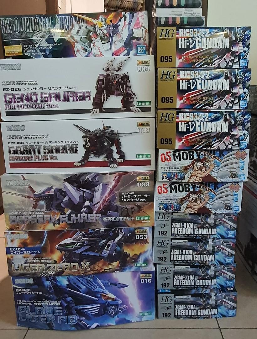 Bandai/Kotobukiya- Model Kits Restocked (Gundam/Zoids), Hobbies & Toys ...