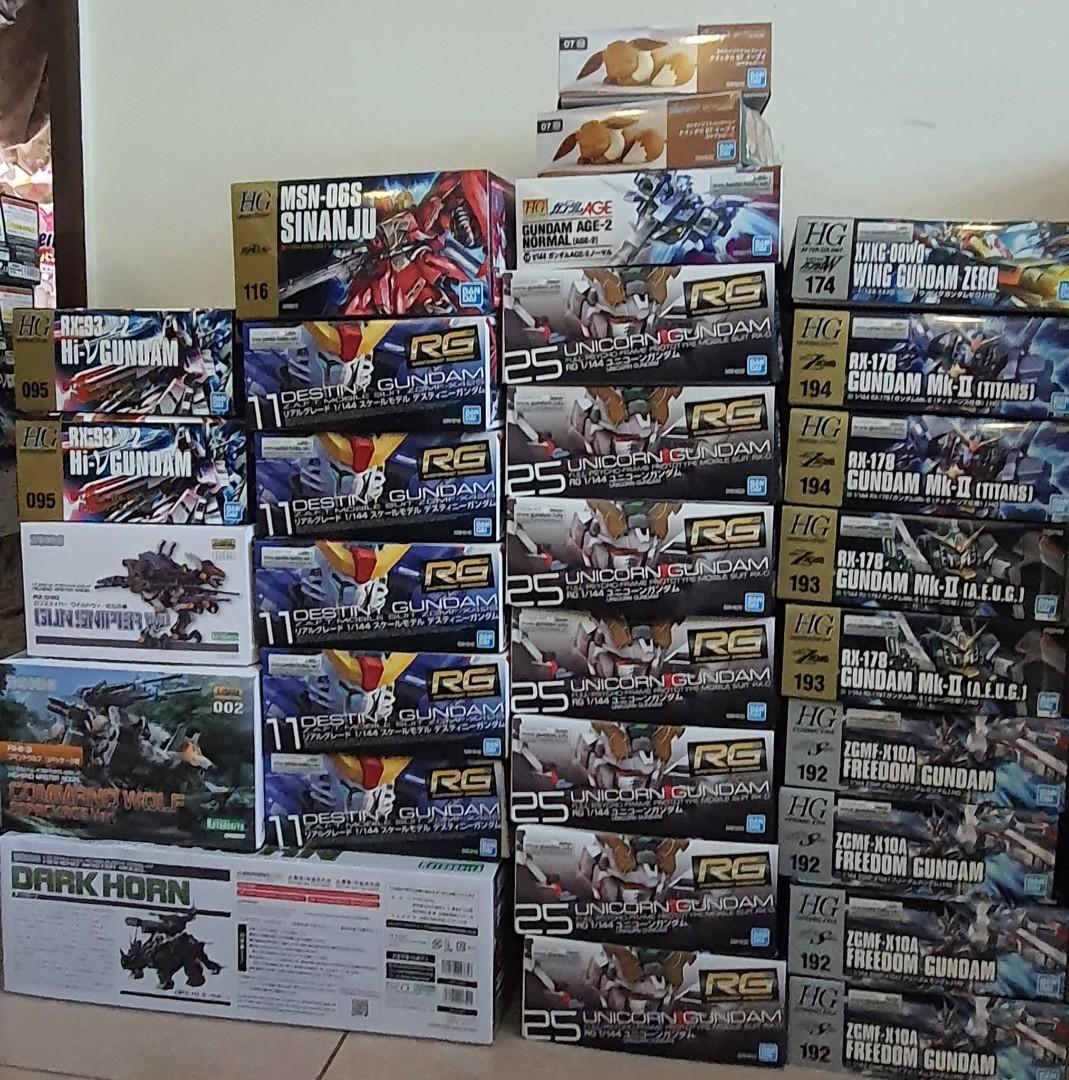 Bandai/Kotobukiya- Model Kits Restocked (Gundam/Zoids), Hobbies & Toys ...
