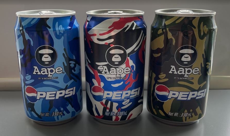 限量版 Aape x Pepsi 汽水罐, 嘢食 & 嘢飲, 飲料 - Carousell