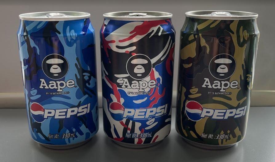 限量版 Aape x Pepsi 汽水罐, 嘢食 & 嘢飲, 飲料 - Carousell