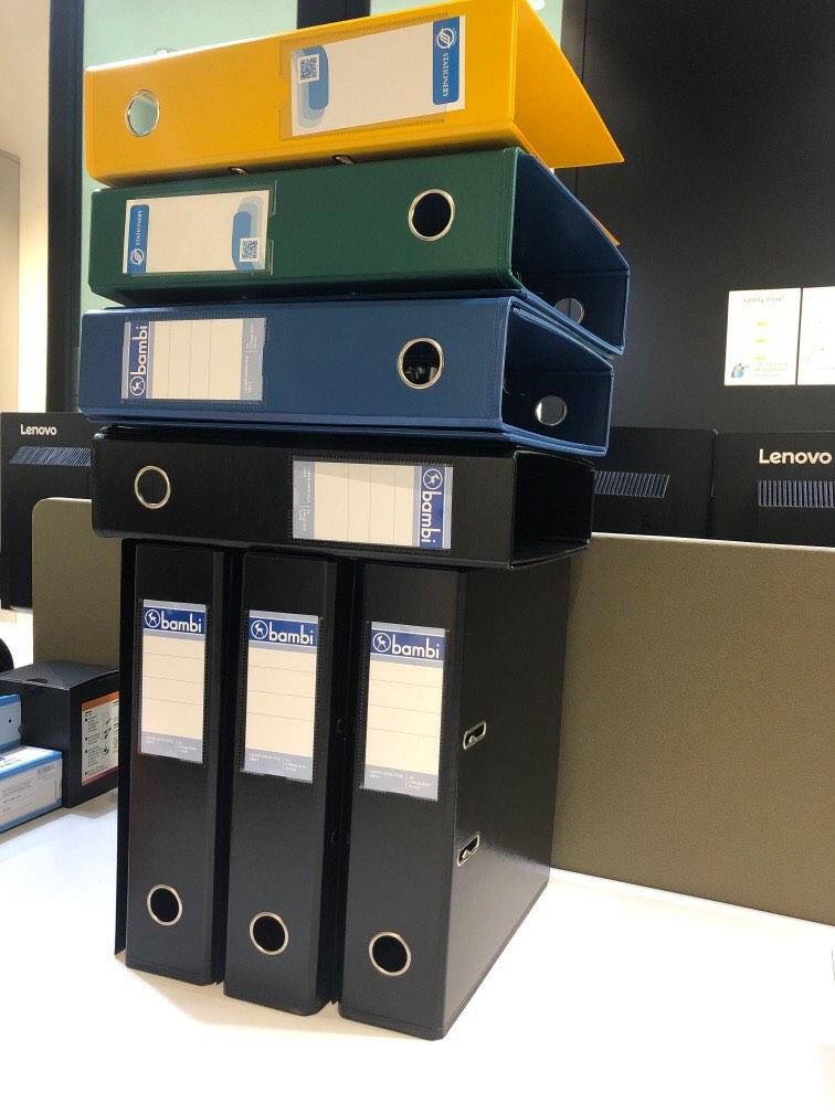 A4 2 ring PVC arch file, Hobbies & Toys, Stationery & Craft, Stationery ...