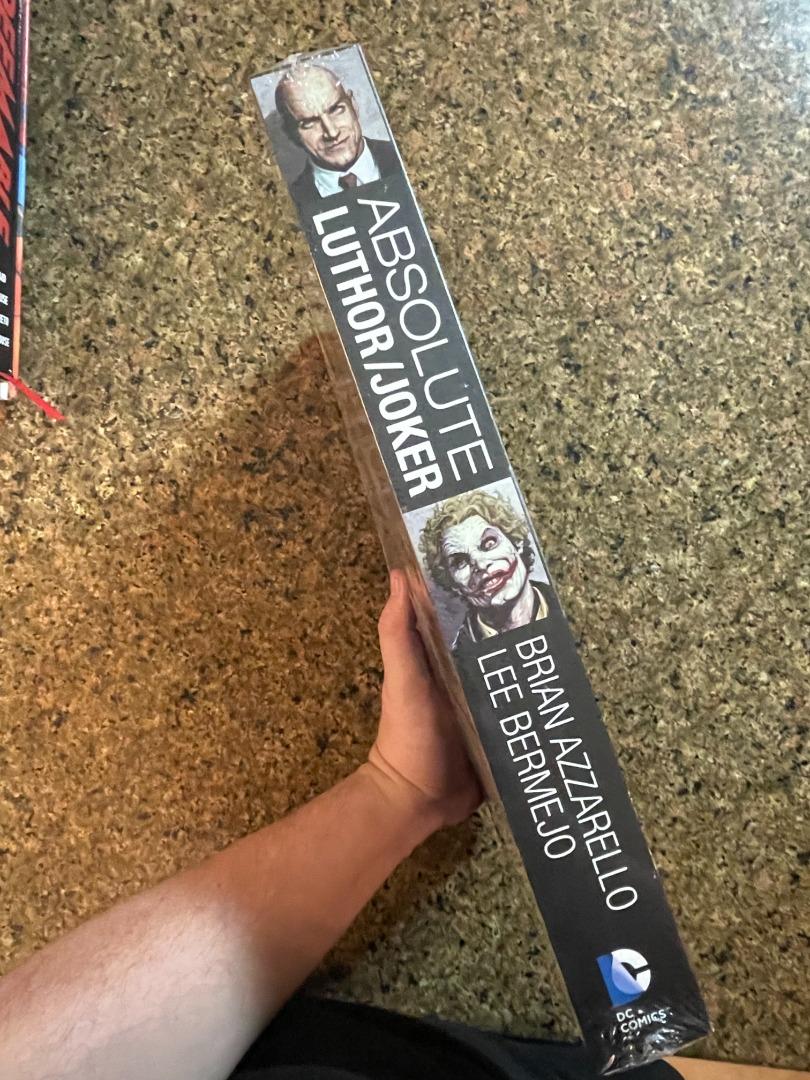Absolute Luthor/Joker by Brian Azzarello + Lee Bermejo, Hobbies & Toys ...