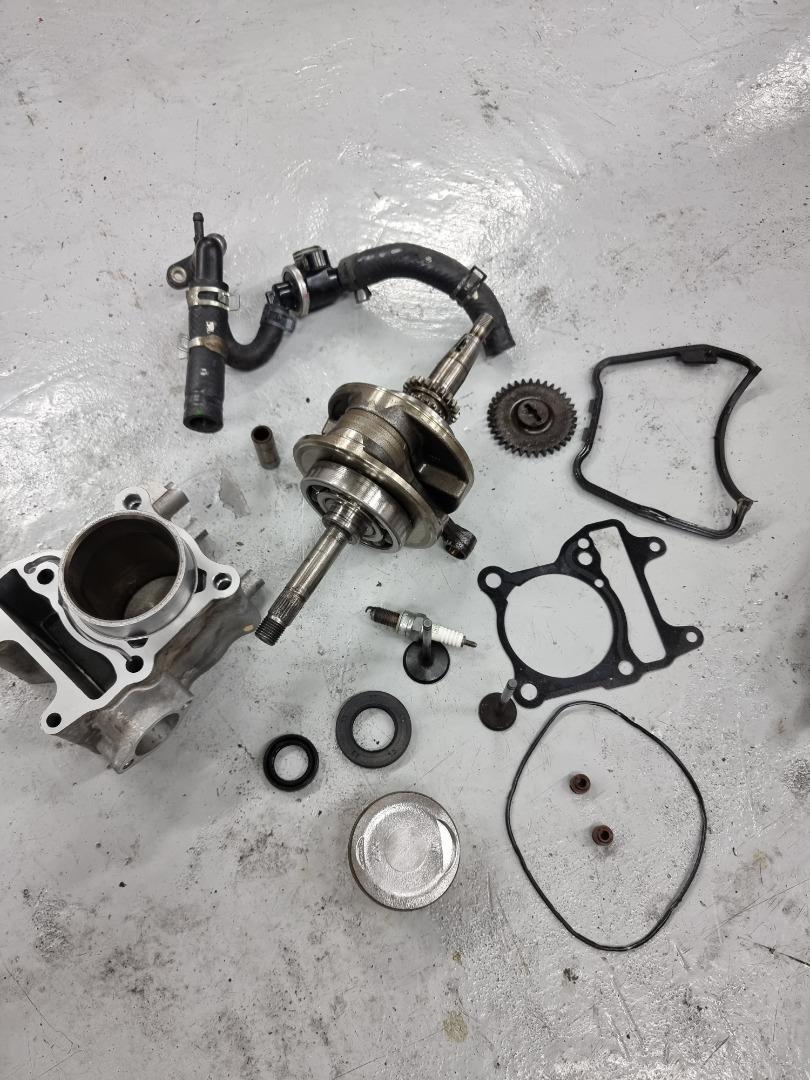 ADV150 Engine Overhual/Performance upgrade, Motorcycles, Motorcycle ...