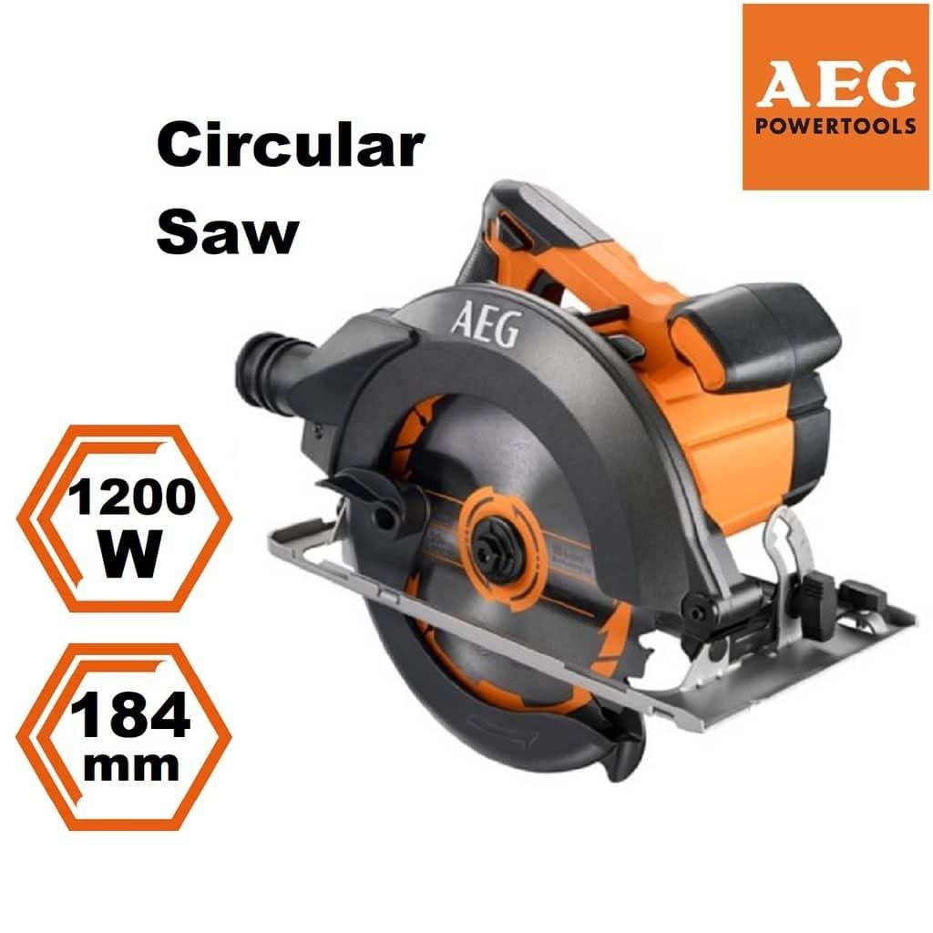 AEG Circular Saw 1200W KS12-1 1200w 184mm, Commercial & Industrial ...