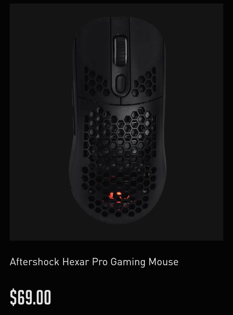 Aftershock Hexar Pro Wireless Gaming Mouse, Computers & Tech, Parts ...