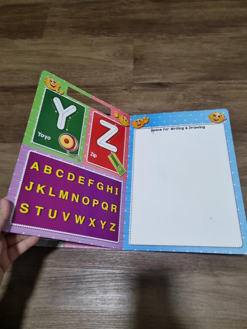 Alphabet Upper case writing practice book, Hobbies & Toys, Books ...