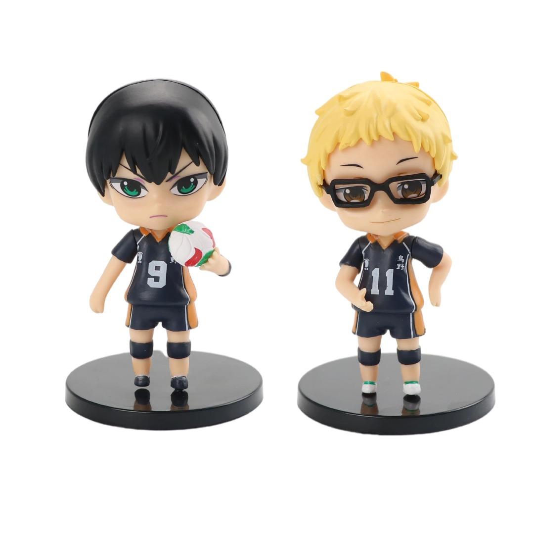 Anime Haikyuu Figure Shoyo Hinata Tobio Kageyama Pvc Toy Model, Hobbies ...