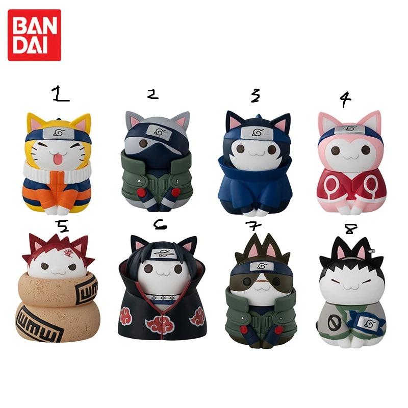 Anime Naruto Figure Hatake Kakashi Haruno Sakura Gaara Cat Version Toys ...