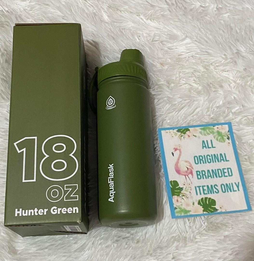 AQUAFLASK ORIGINAL 18oz - HUNTER GREEN, Furniture & Home Living ...