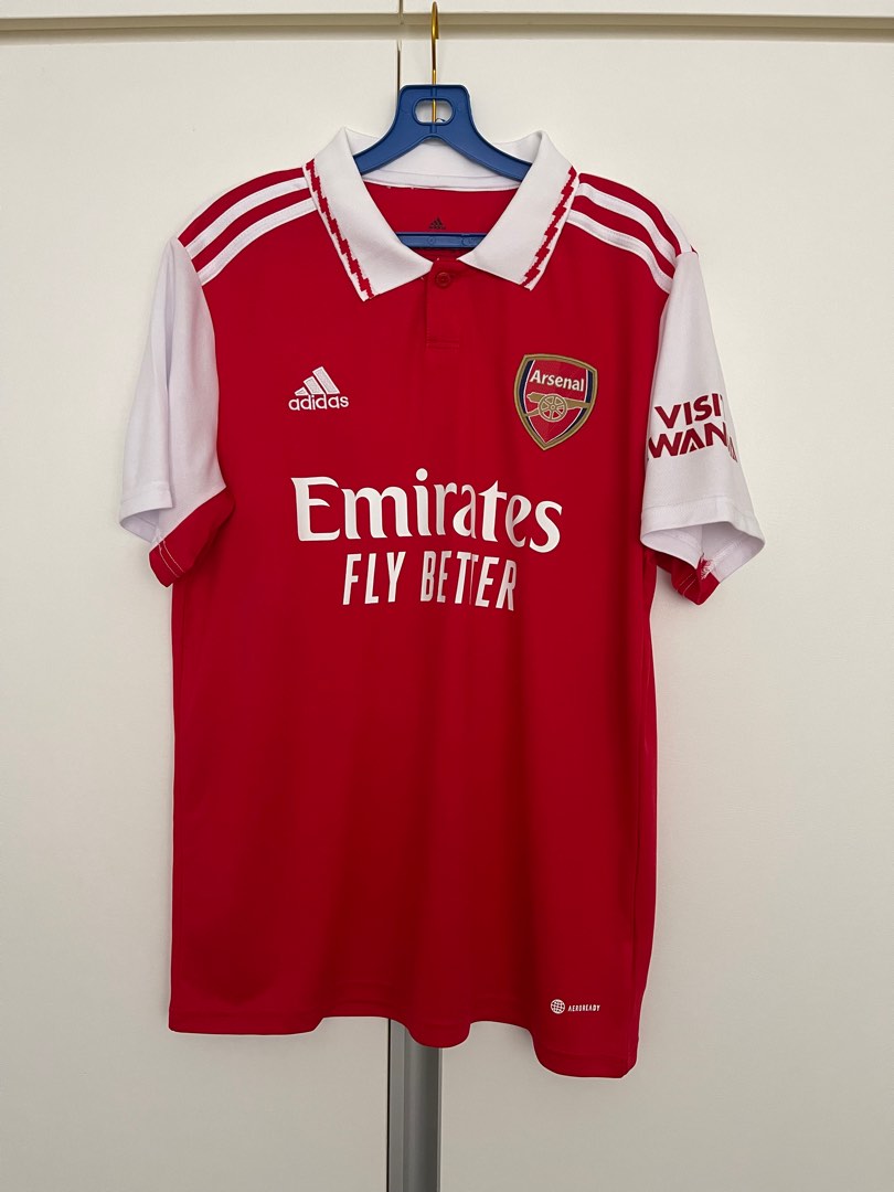 Arsenal 2022/23 Home Kit (34 Xhaka), Men's Fashion, Tops & Sets ...