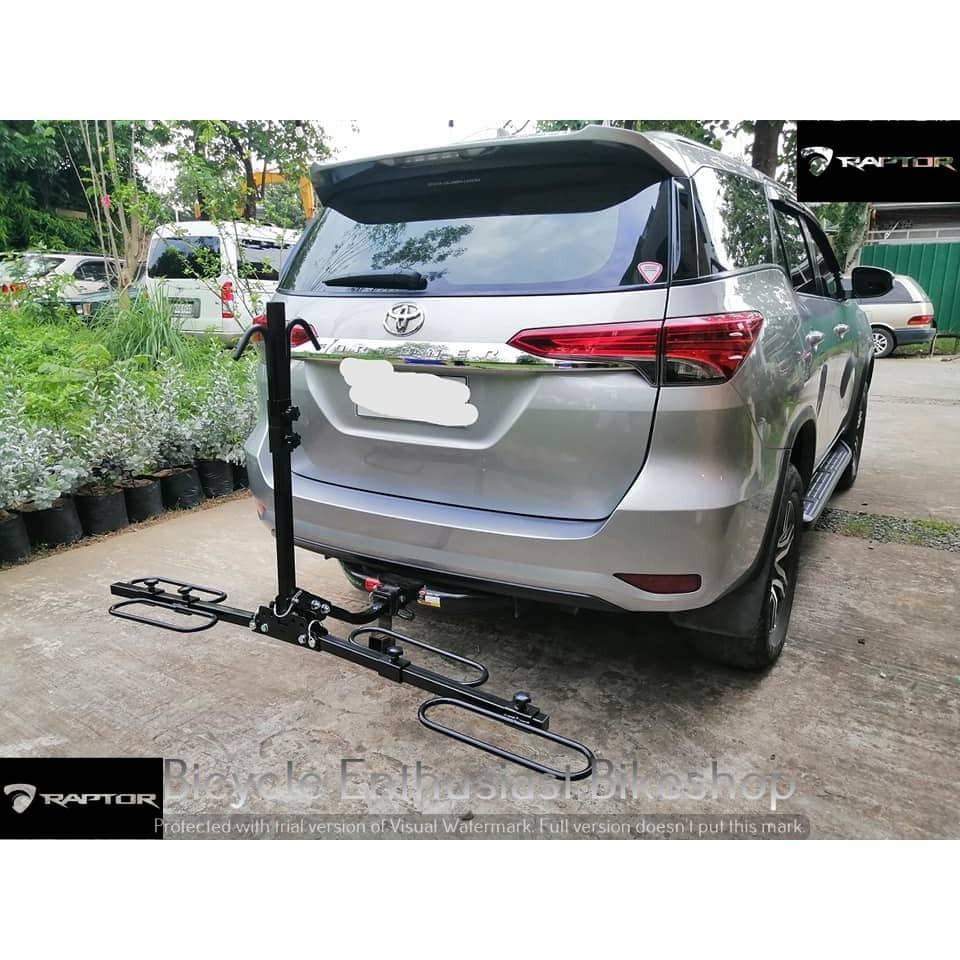 Authentic Raptor Bike Rack Hitch Mounted Raptor Ride Wild XC2 Bicycle ...