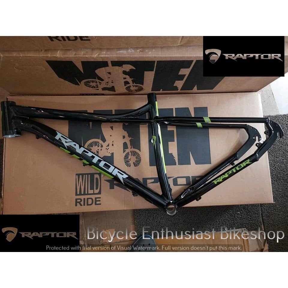 Authentic Raptor Pro Frame 2.0 Ride Wild Bicycle Frame 29" MTB XC Bike ...