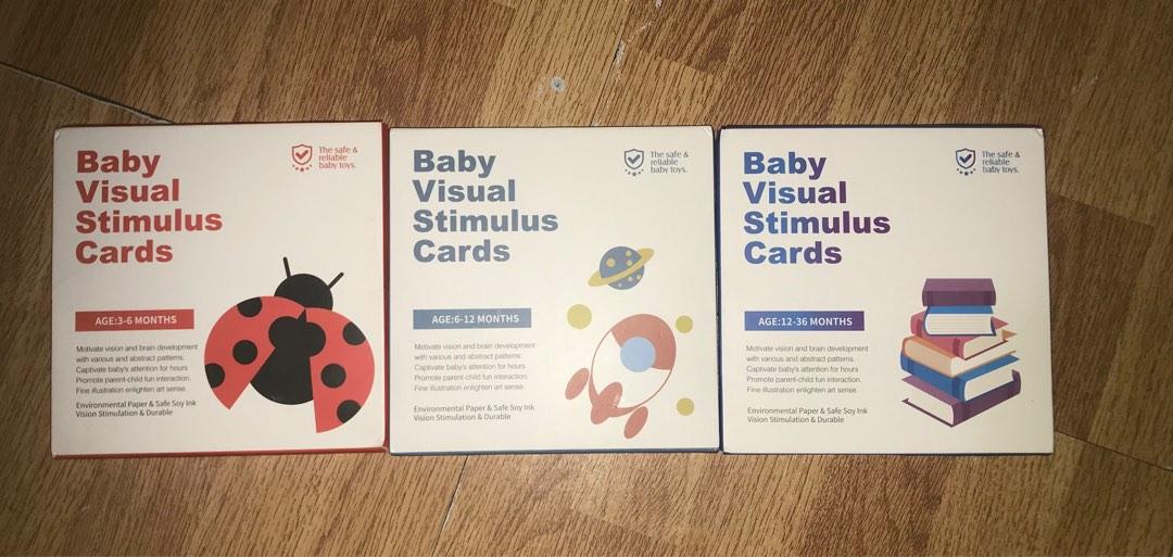 Baby Visual Stimulus Cards, Babies & Kids, Infant Playtime on Carousell