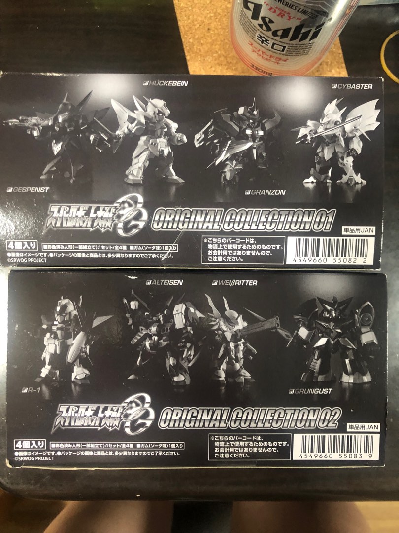 Bandai 食玩 - 超級機械人大戰OG Original Collection Vol.1&2&3, 興趣及遊戲, 玩具 & 遊戲類 - Carousell