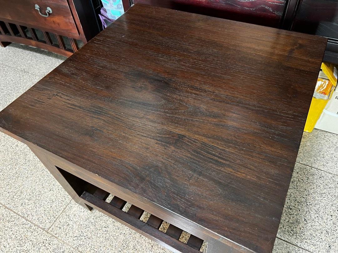 BARANG BARANG Solid Wood Coffee Table, Furniture & Home Living ...